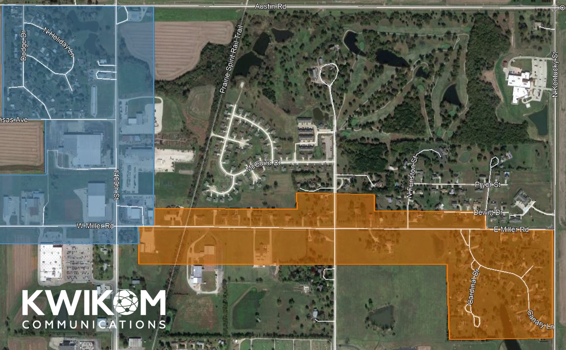 Iola, KS Miller & Melody Acres Fiber Expansion | KWIKOM is now Gateway ...